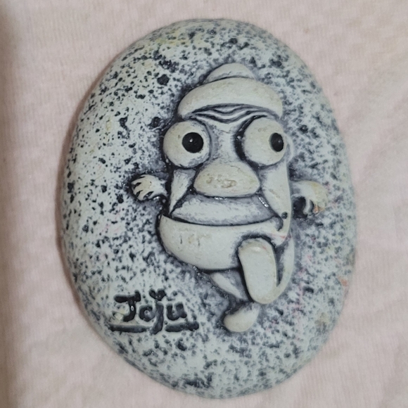 Kitchen | Resin Stone Fridge Magnet High Relief Figure Grumpy Old Man ...